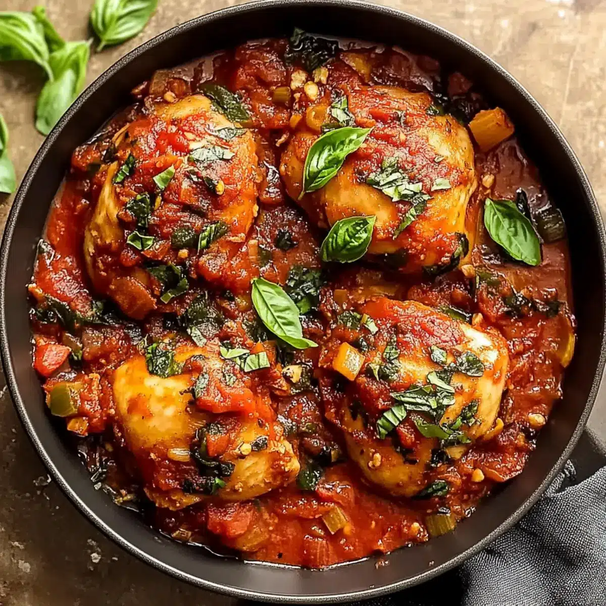 Hearty Easy Chicken Cacciatore for Delicious Family Comfort